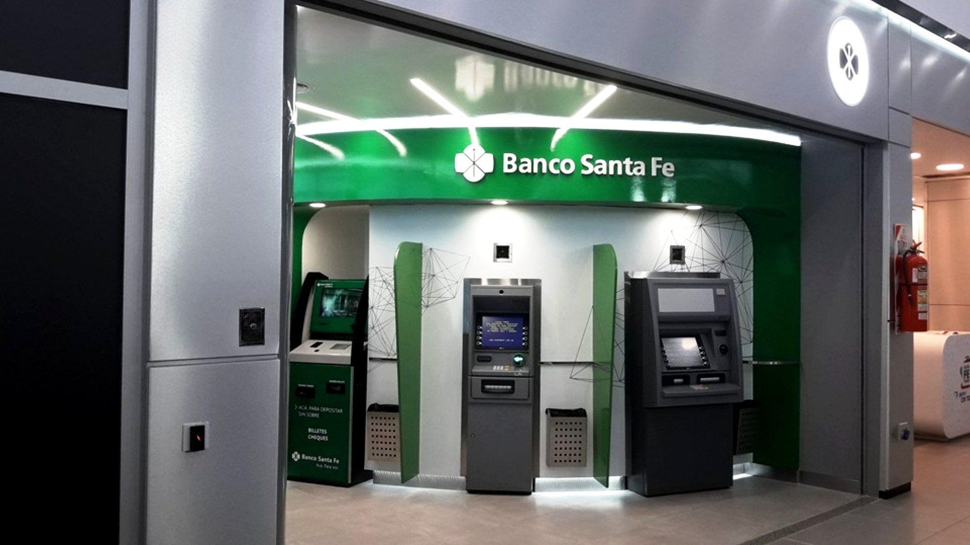 Banco Santa Fe: ya se puede retirar dinero en los cajeros automáticos ...